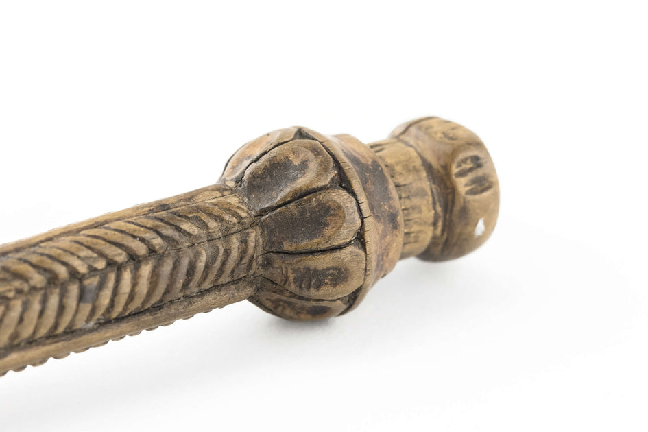 18th Century Wooden Torah Pointer from Alsace – Menorah Galleries