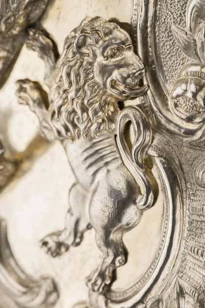 19th Century Polish Silver Torah Shield – Menorah Galleries